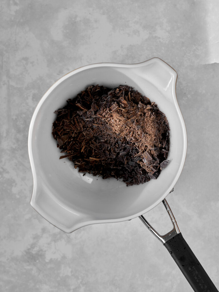 4-Ingredient Dark Chocolate Mousse - Proportional Plate