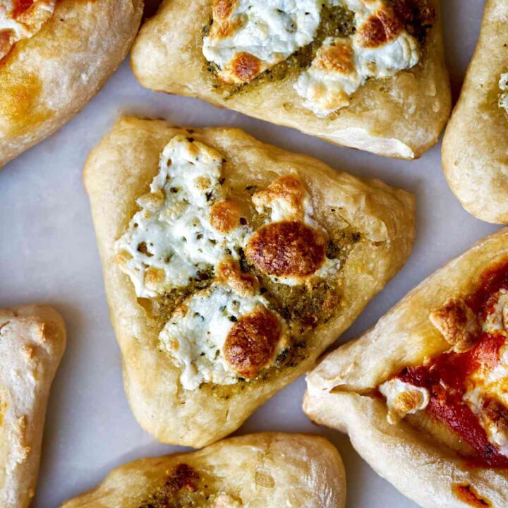 Pizzataschen - Pizza Hamantaschen - Mini Pizza Hamantaschen ...