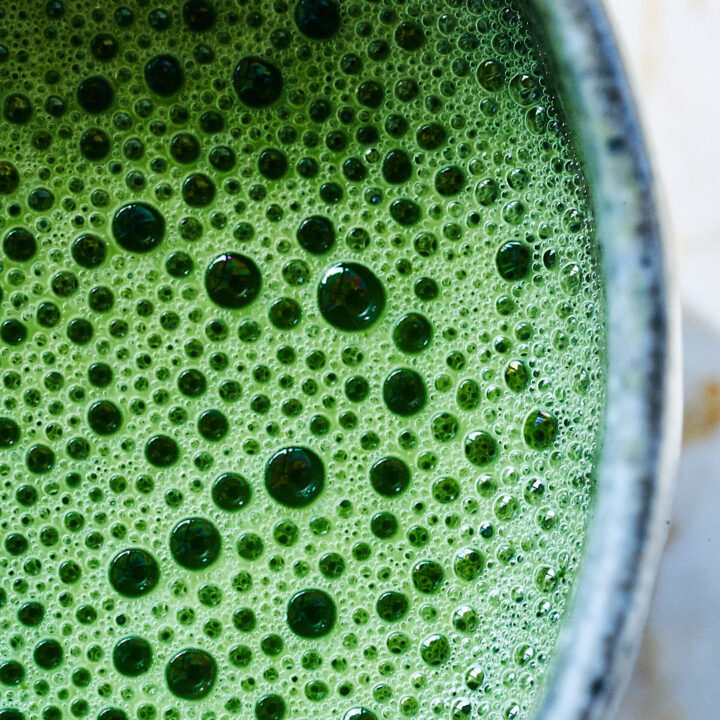 Simple Traditional 2-Ingredient Matcha - Proportional Plate