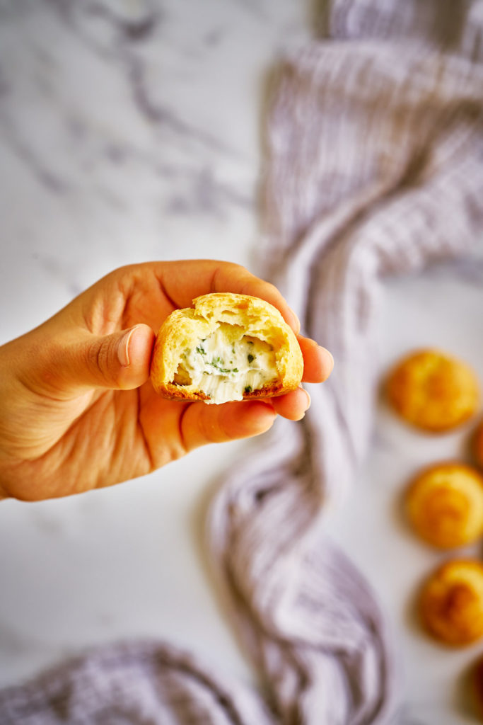 Garlic & Herb Savory Profiteroles | Proportional Plate