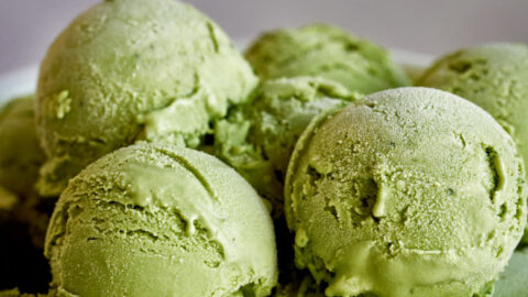 Green tea ice cream near me store