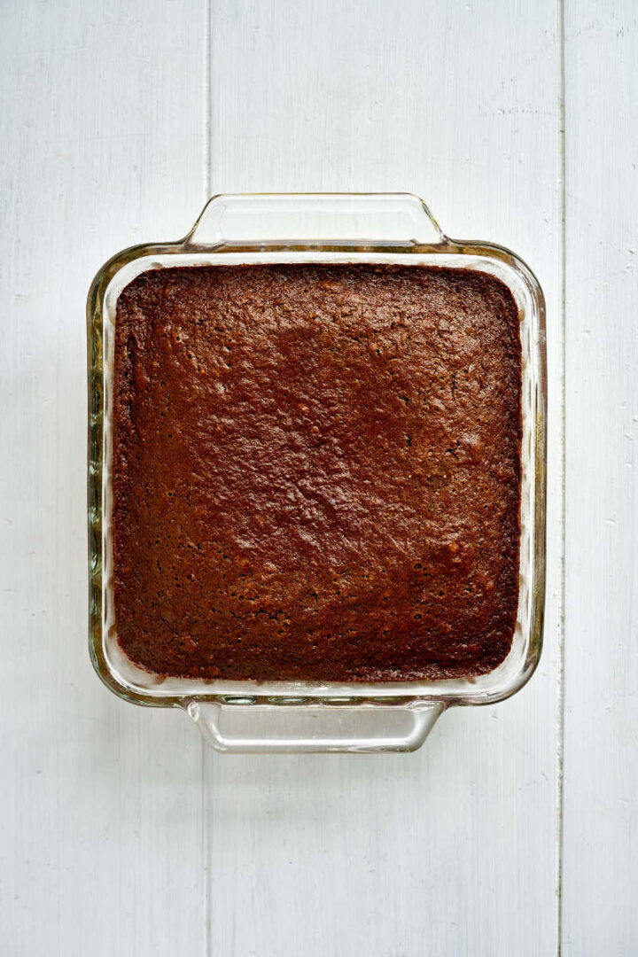 Fresh Ginger Cake - Proportional Plate