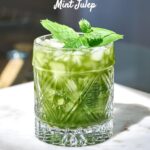 Matcha Mint Julep - The Best Green Tea Cocktail | Proportional Plate