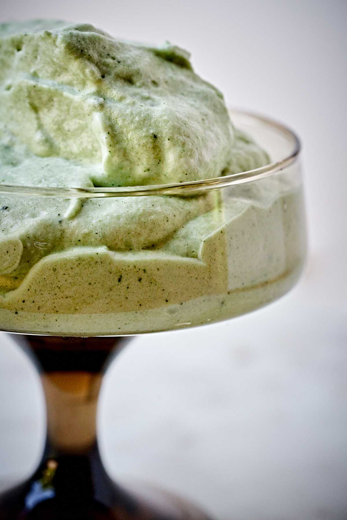 4-Ingredient Matcha Mousse - Proportional Plate