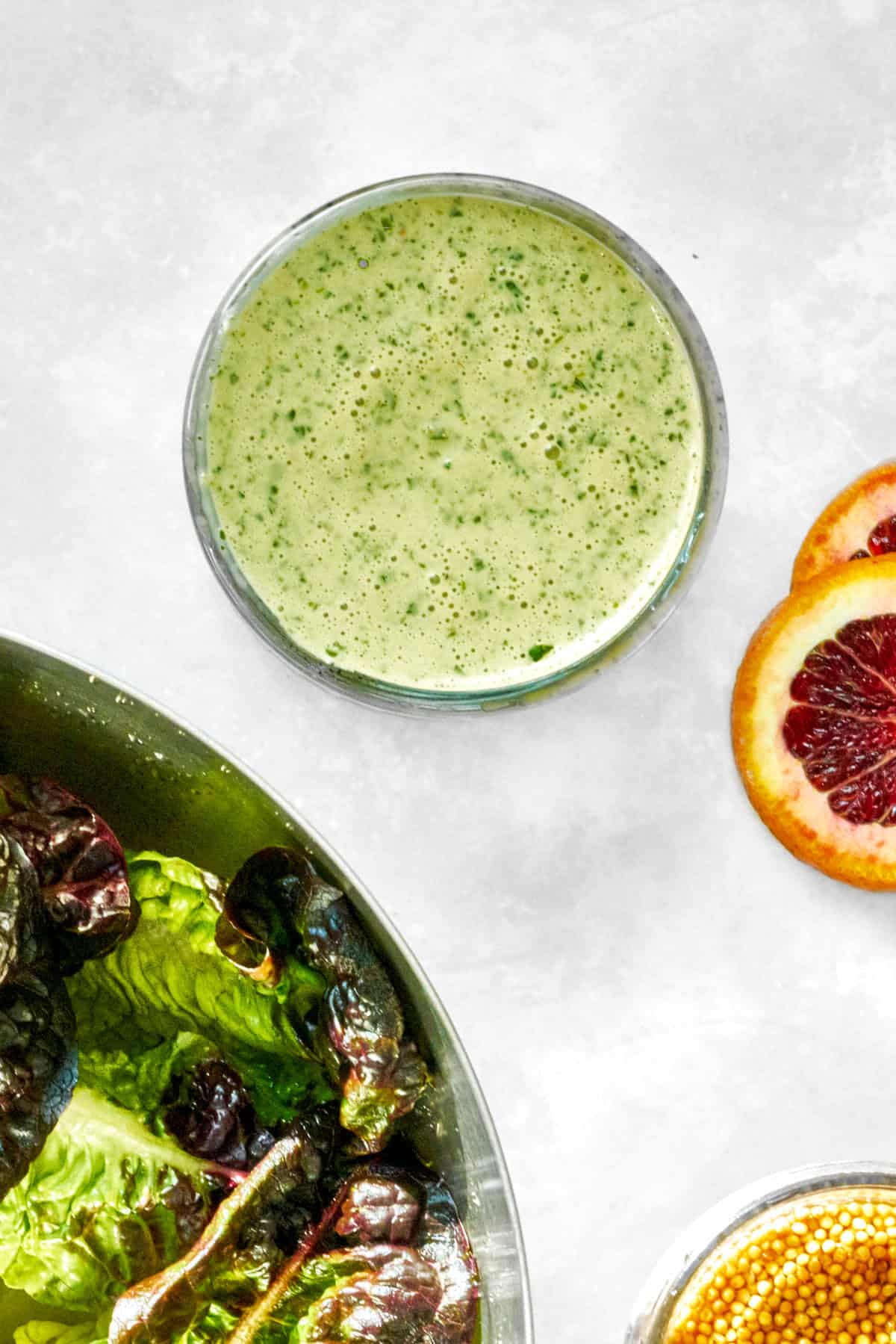10-Minute Caesar Salad Dressing - Proportional Plate