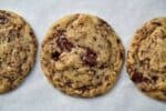 Dark Chocolate Chip Ghee Cookies - Proportional Plate