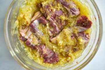 Persian Kabob Barg - Proportional Plate