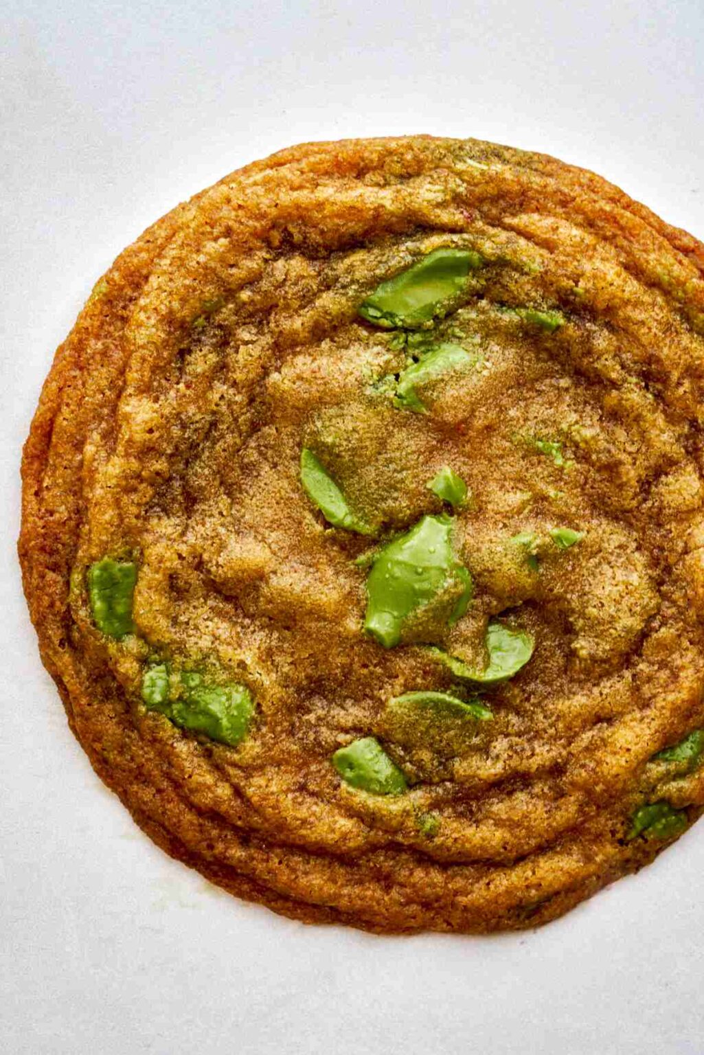 Matcha Chip Cookies - Proportional Plate