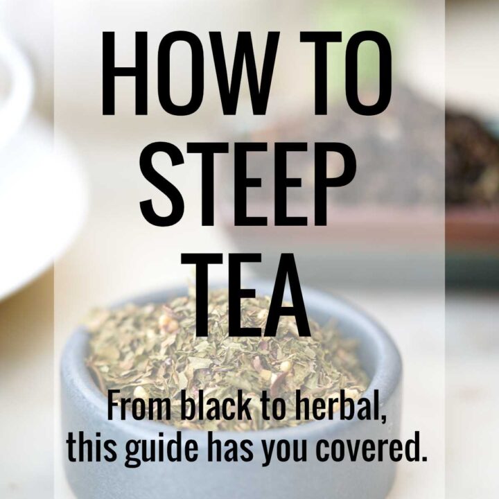 How to Properly Steep Tea - Proportional Plate