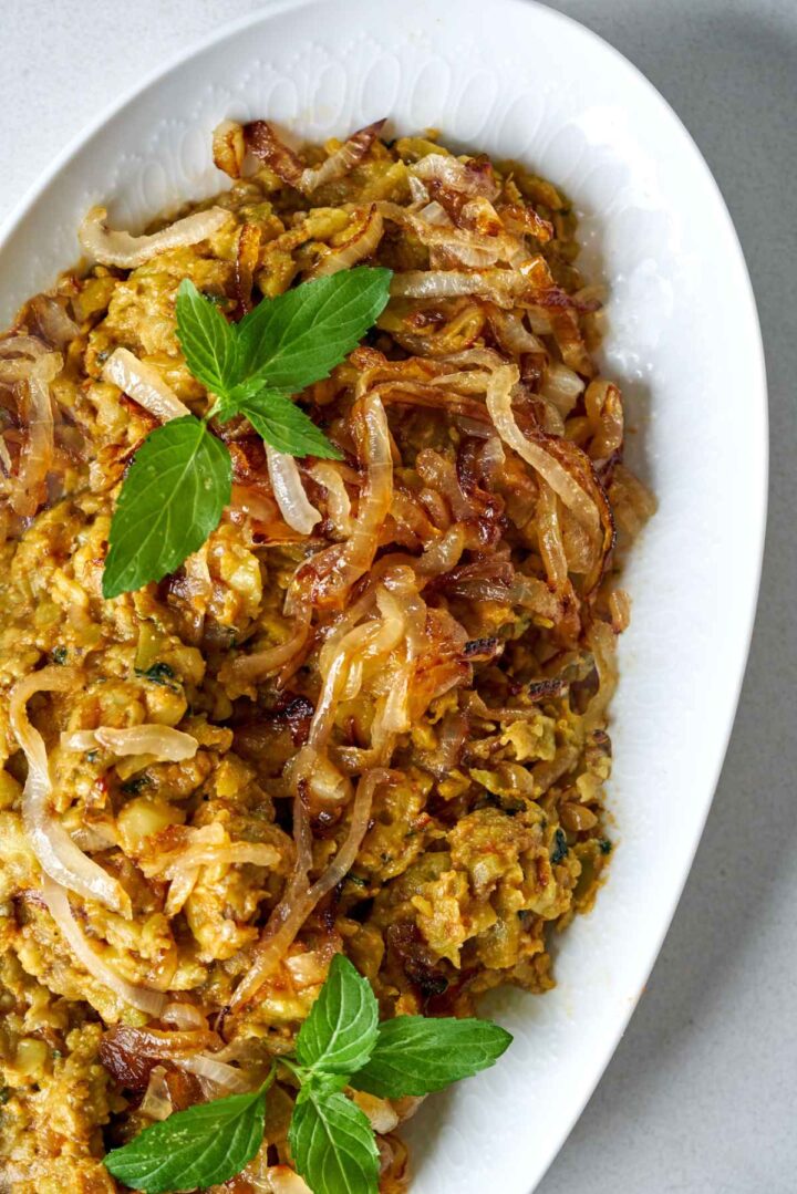 Homemade Kashk (Persian Tangy Cooked Yogurt) - Proportional Plate