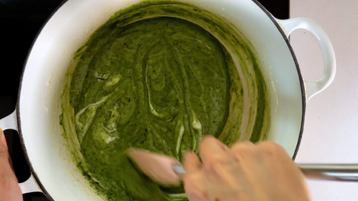 Matcha Rice Krispy Treats - Proportional Plate