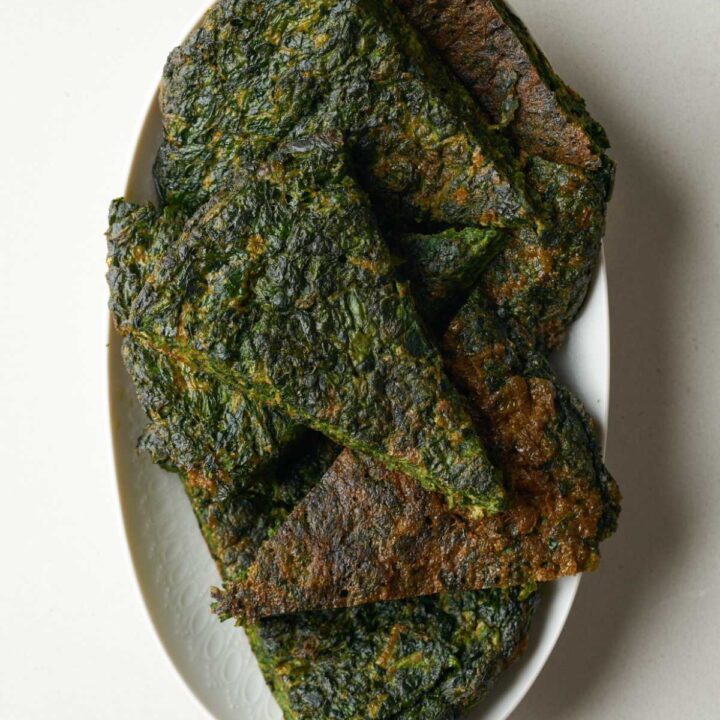 Kuku Sabzi (Persian Herb & Spinach Frittata)