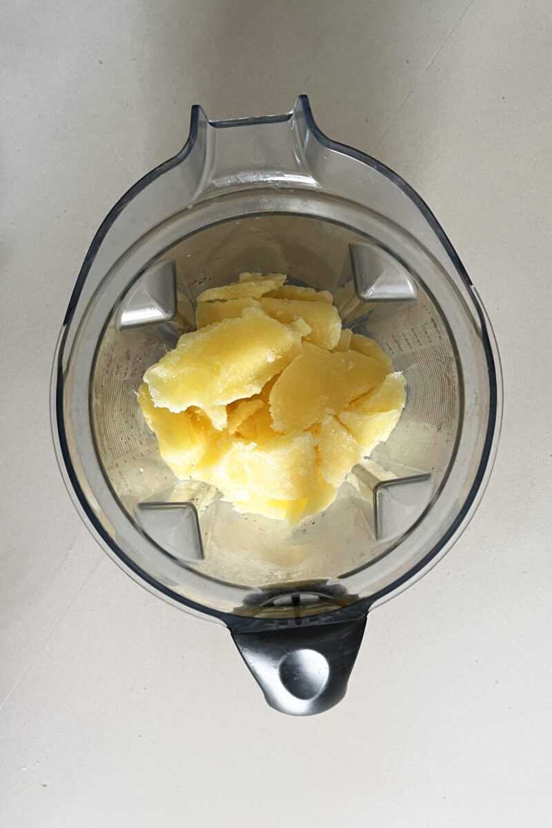 2 Ingredient Dole Whip, Just Like Disneyland! - Proportional Plate