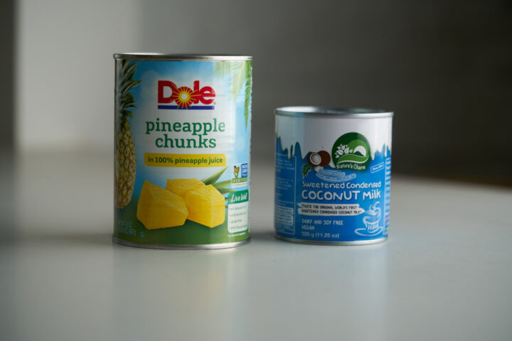 2 Ingredient Dole Whip, Just Like Disneyland! - Proportional Plate
