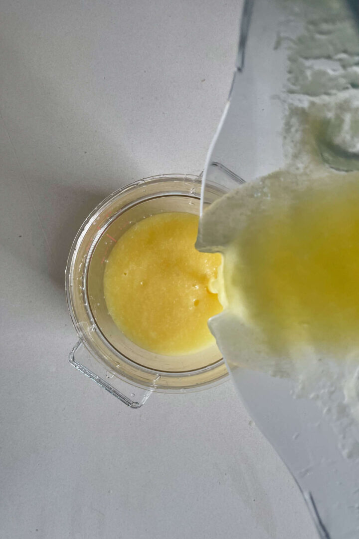 2 Ingredient Dole Whip, Just Like Disneyland! - Proportional Plate