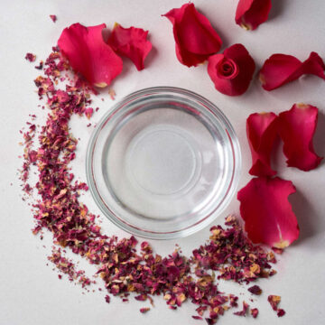 Homemade Rose Water (With Fresh or Dried Rose Petals) - Proportional Plate
