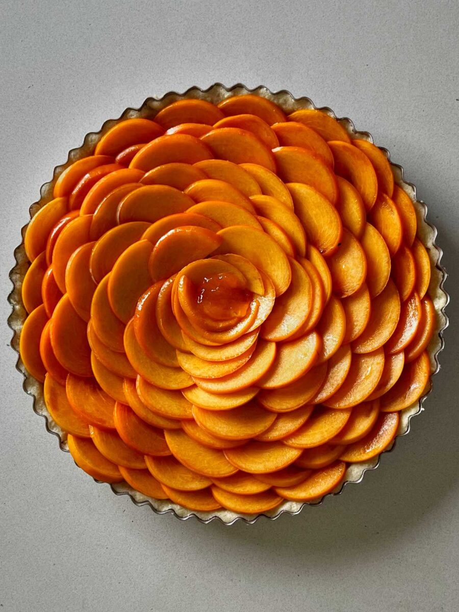Persimmon Tart - Proportional Plate