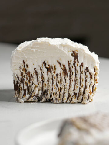 Matzo Icebox Cake - Proportional Plate