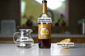 Persian Sharbat with Syrup (2 Ingredients) - Proportional Plate