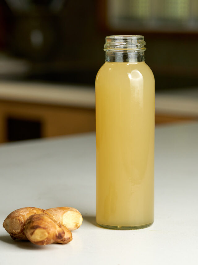 Rich, Potent Ginger Simple Syrup - Proportional Plate