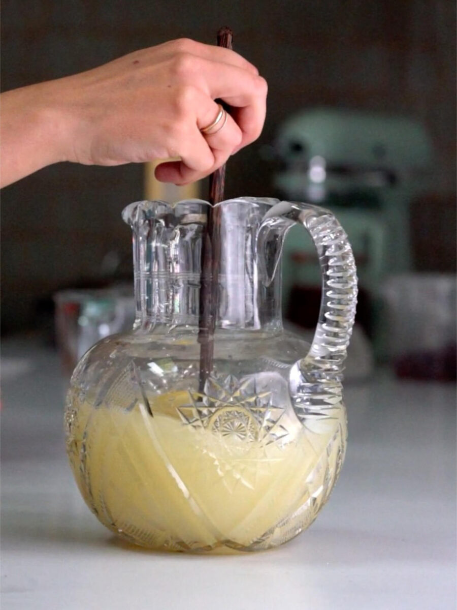 Spicy Ginger Lemonade - Proportional Plate