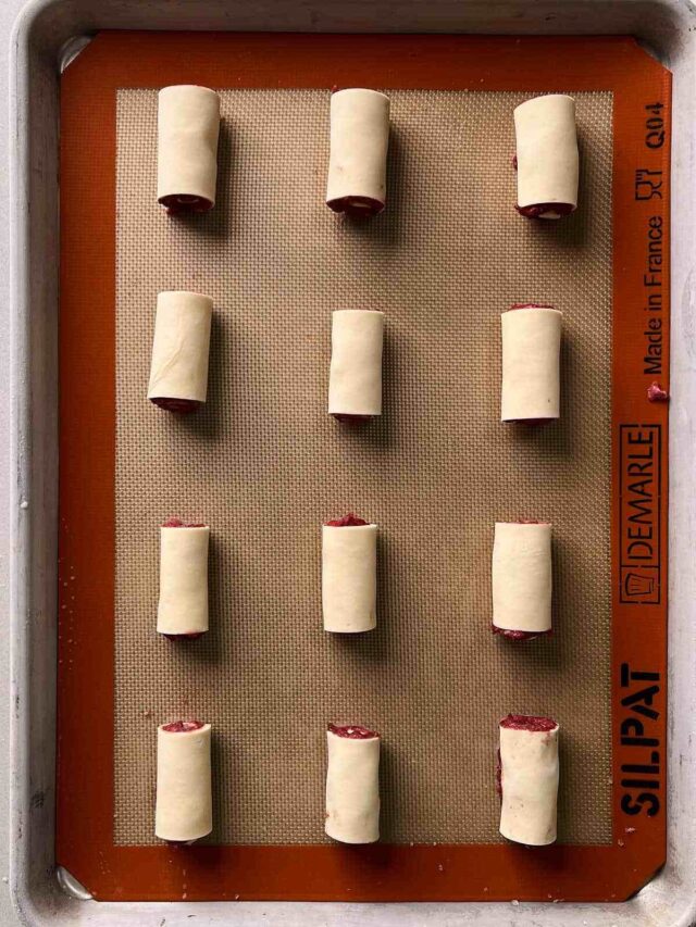 Rough Puff Rugelach - Fill with Jam/Nuts/Chocolate - Proportional Plate