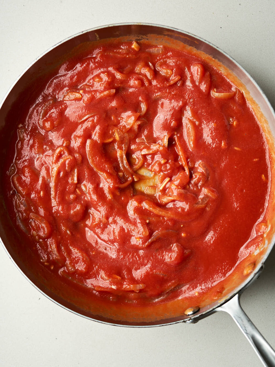Baked Dolmas in Tomato Sauce - Proportional Plate