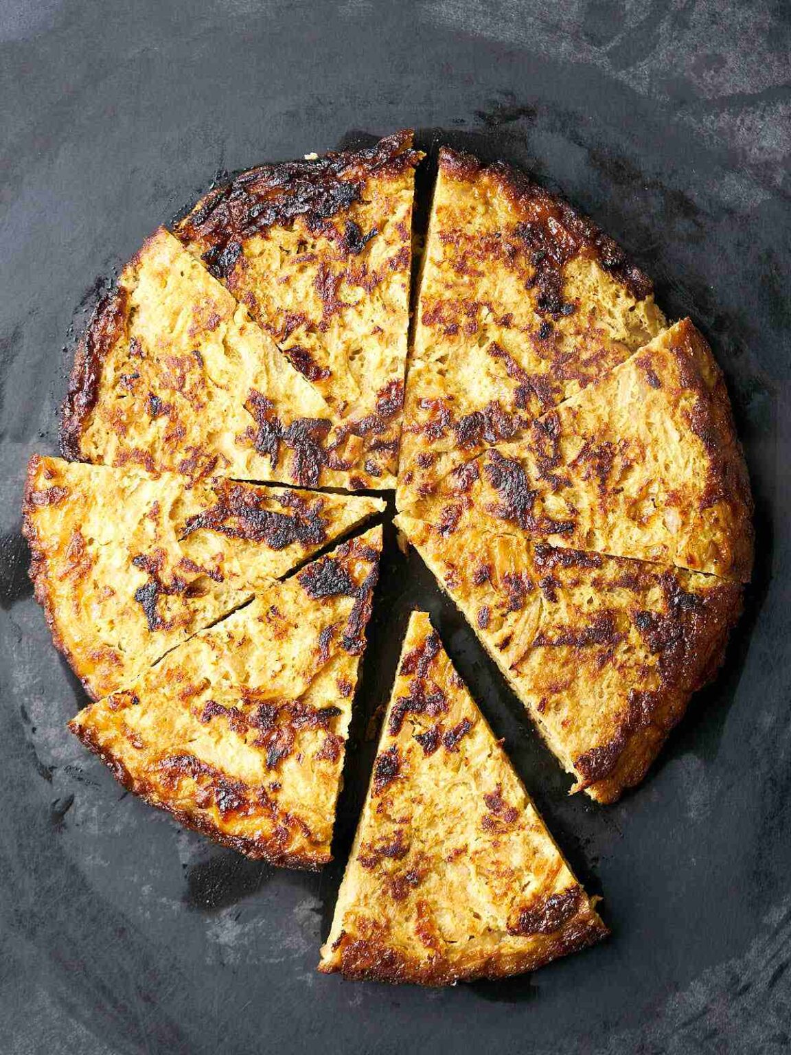 Kuku Piaz (Persian Caramelized Onion Frittata) - Proportional Plate