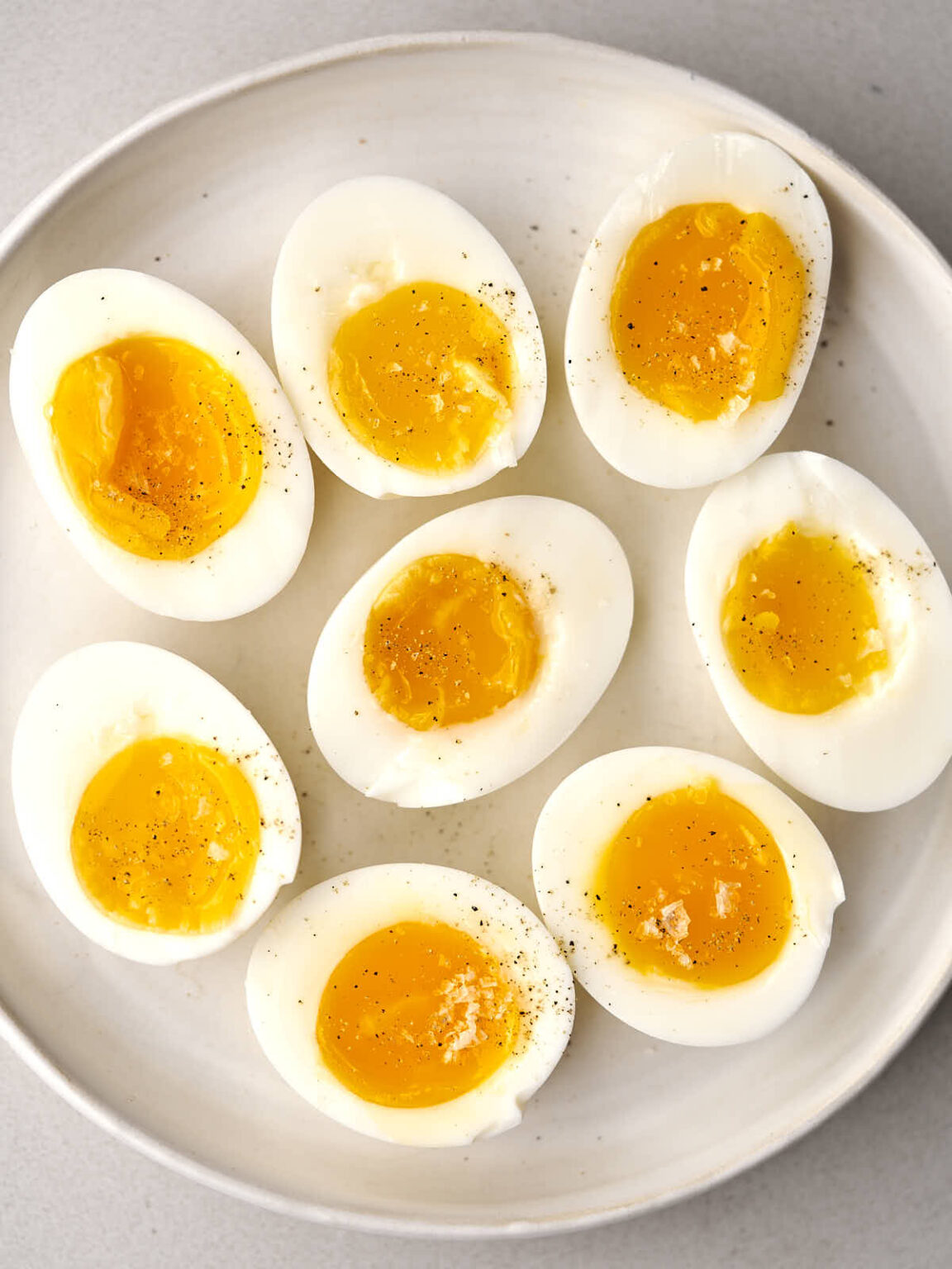 How to Make Jammy Eggs - Proportional Plate