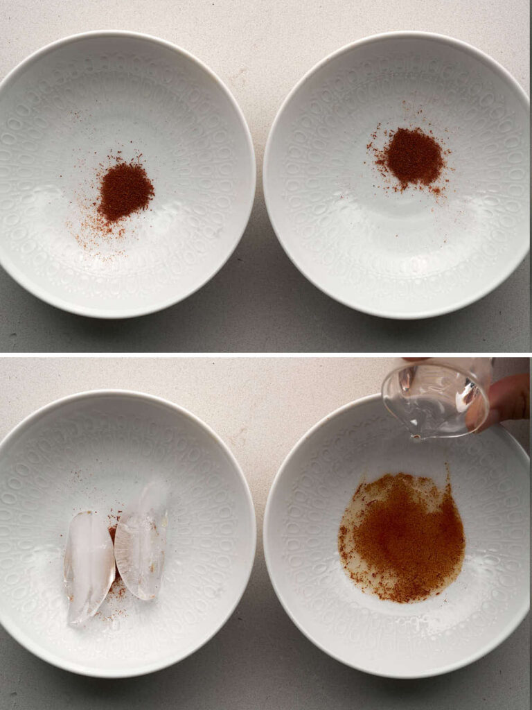 How to Bloom Saffron (in Hot Water or Over Ice) - Proportional Plate
