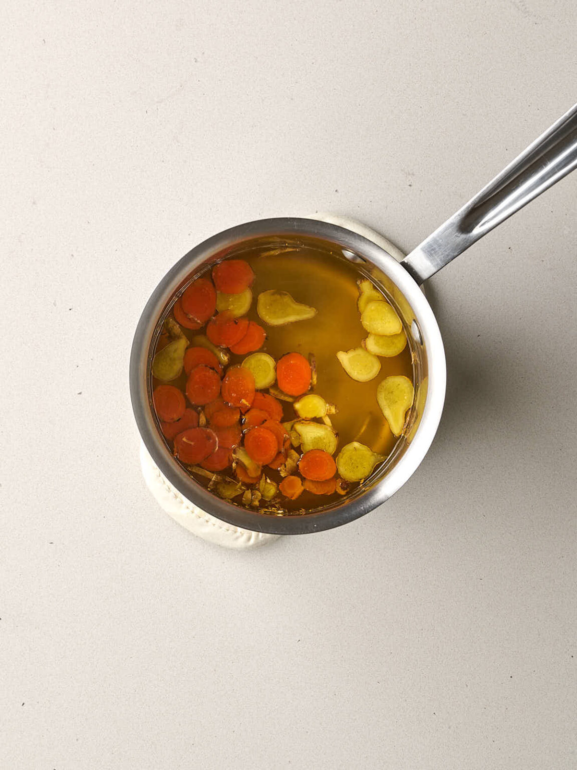 Turmeric Ginger Tea (No Lemon) - Proportional Plate